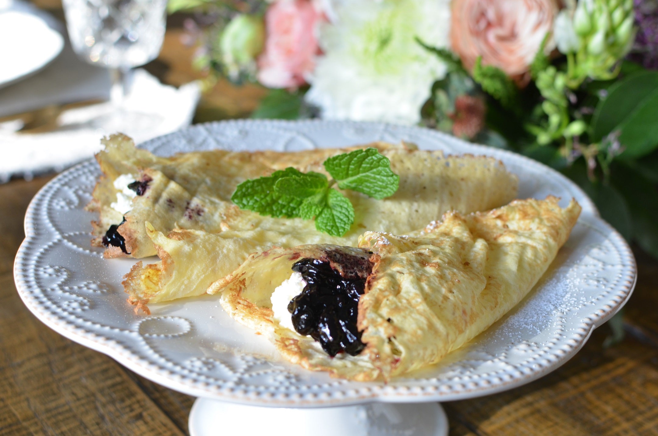 Haskap Berry Crepes – Gilded Spoon Inc